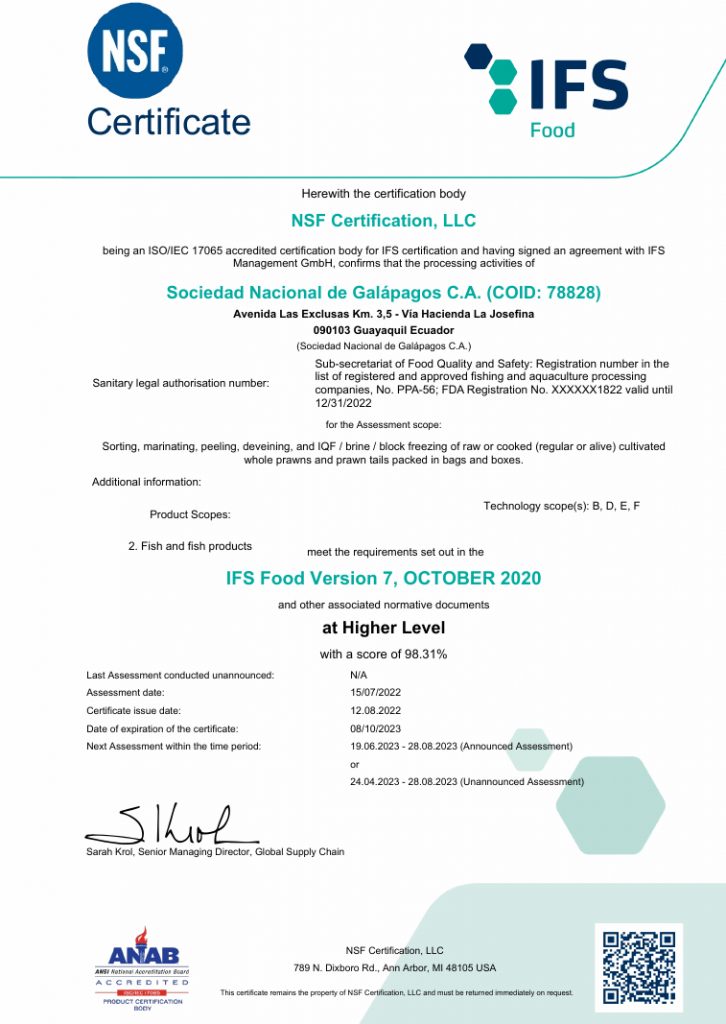 Certif-IFS | S.O.N.G.A.